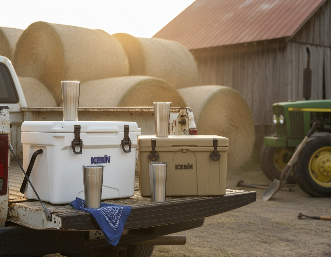 Why IceBin Coolers and Tumblers Are Essential for Farm and Shop Life ...