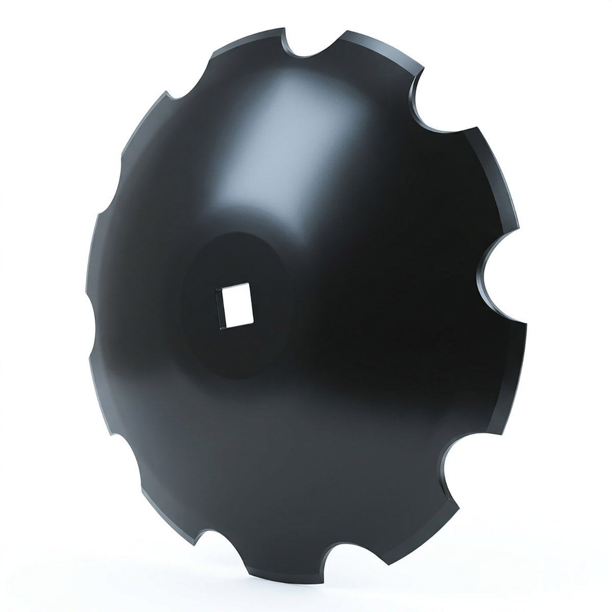 Disc Blade - 22" x 1/4", Notched, 1-3/4" Round Axle | Quality Farm Supply