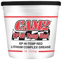 CAM2 HI-TEMP RED LITHIUM GREASE 1 LB TUB - GREAT FOR WHEEL BEARINGS ...