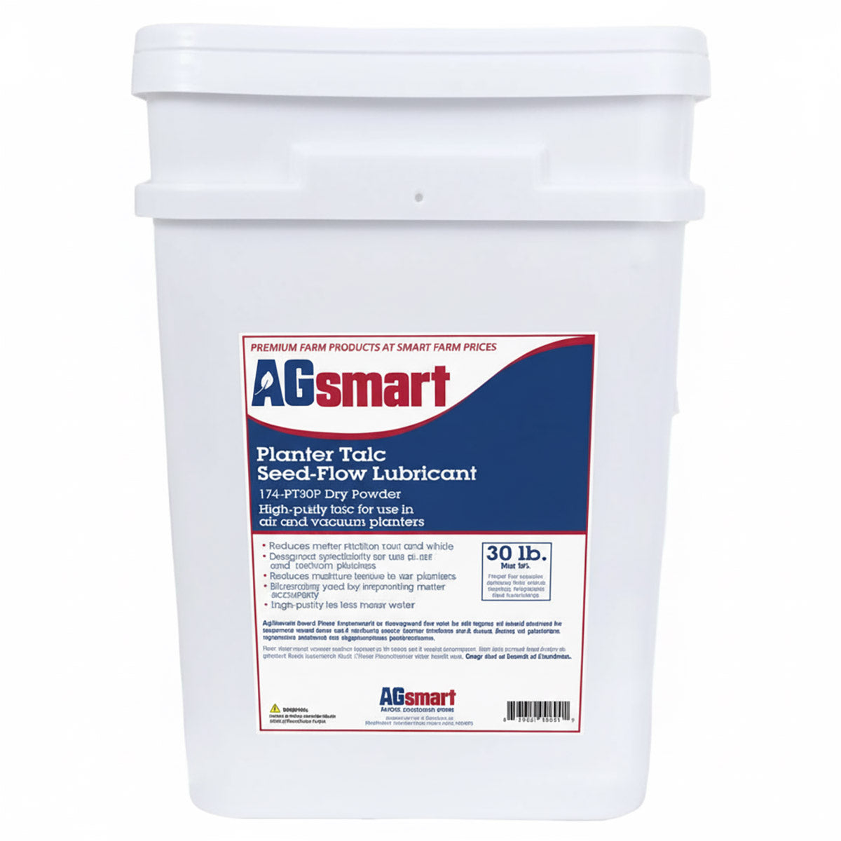 AgSmart 100% Talc Planter Seed Lubricant - 30 lbs. | Quality Farm Supply