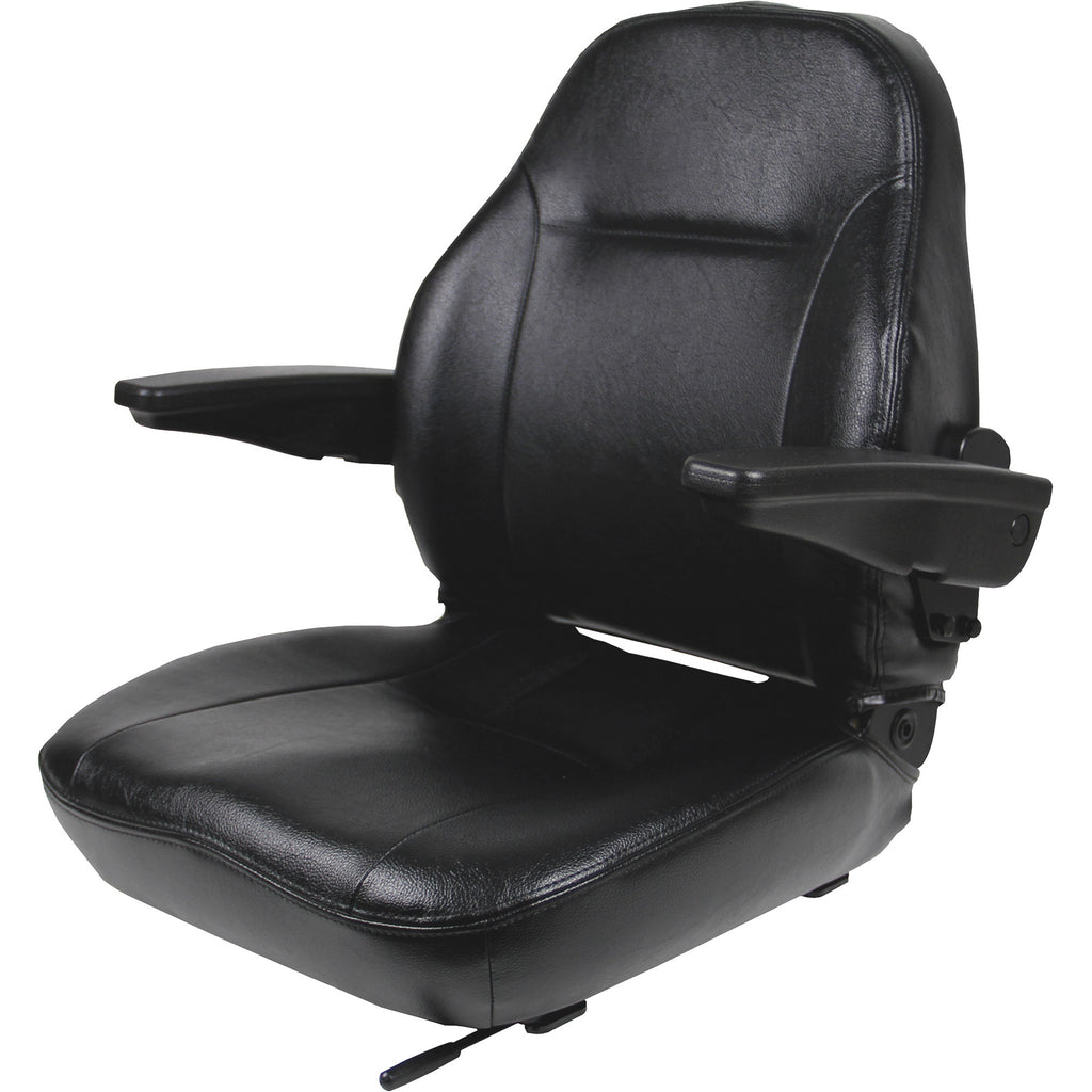 Black Talon Premium High-Back Steel Tractor Seat - Black, 440002BK ...