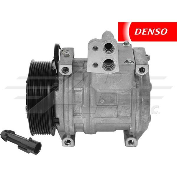 10PA15C Compressor With 8 Groove Clutch, 12V With Manifold for Claas ...