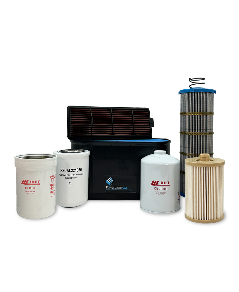 HERO Maintenance Filter Kit for John Deere 6210R Tractor - Kit 3 ...