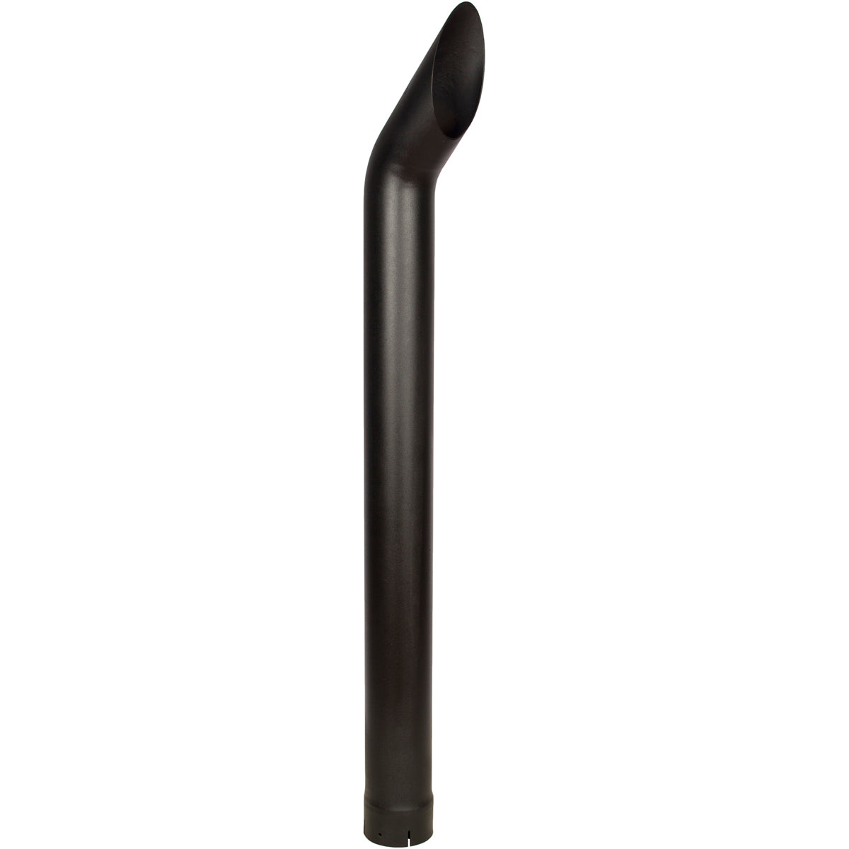 Universal Exhaust Stack Pipe - 5" x 60", Curved, Black | Quality Farm ...