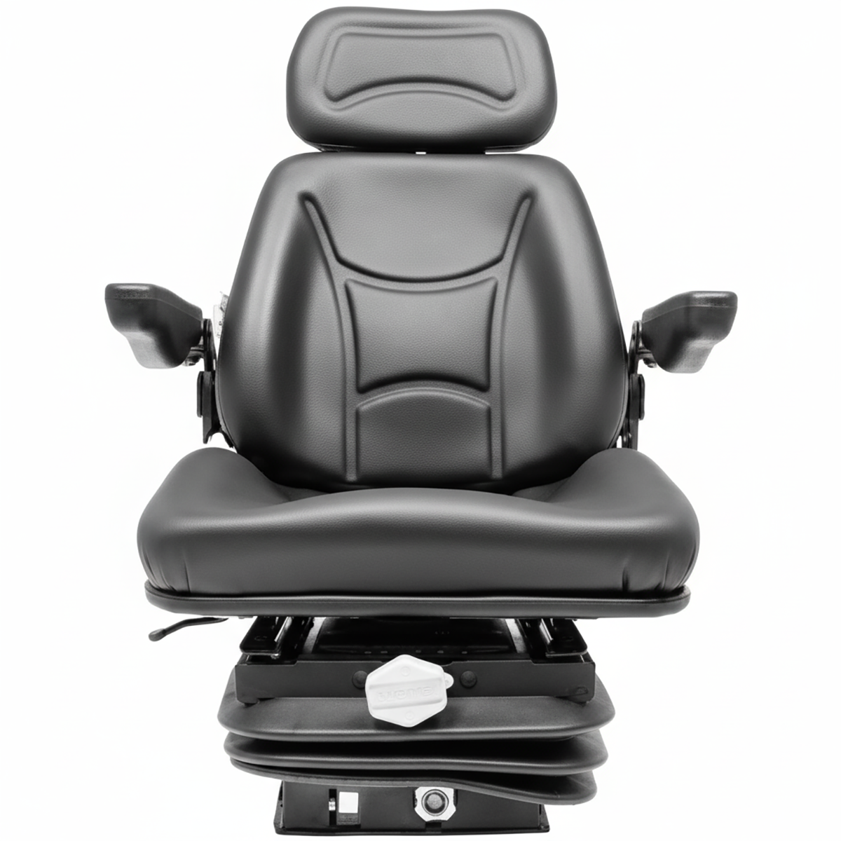 TISCO Tractor Cab Seat - with Suspension, Black Vinyl | Quality Farm Supply