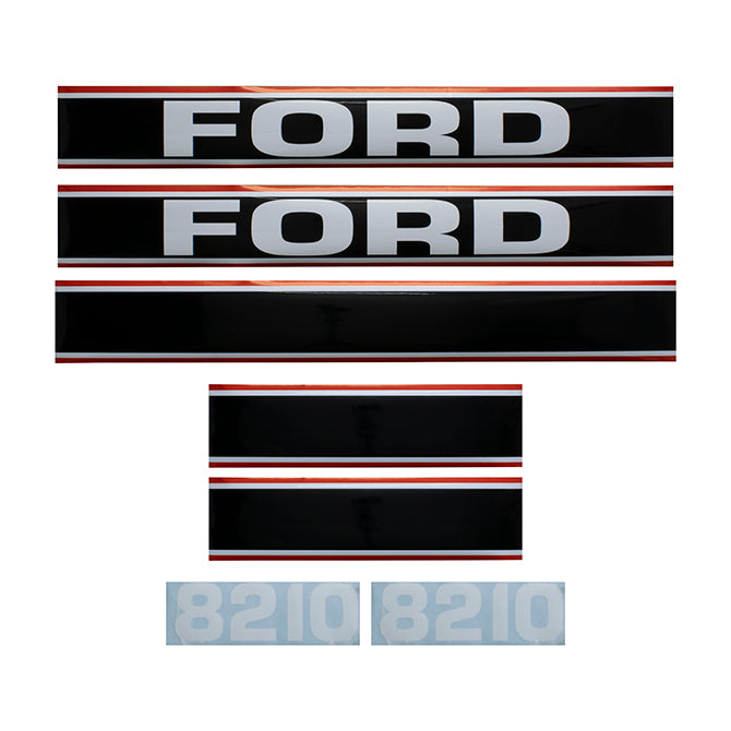Decal Set for Ford 8210 Force II From 1986 | Quality Farm Supply