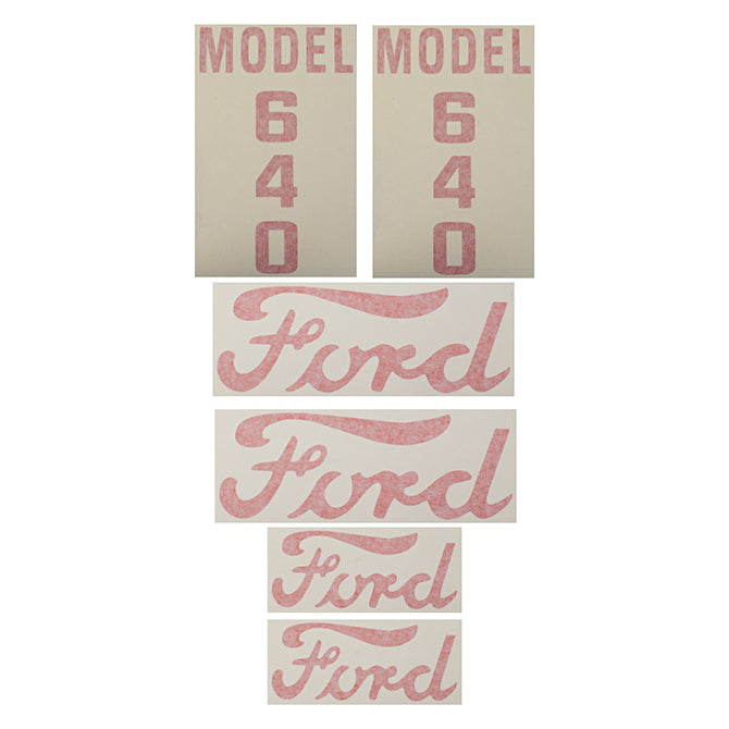 Decal Set for Ford 640 | Quality Farm Supply
