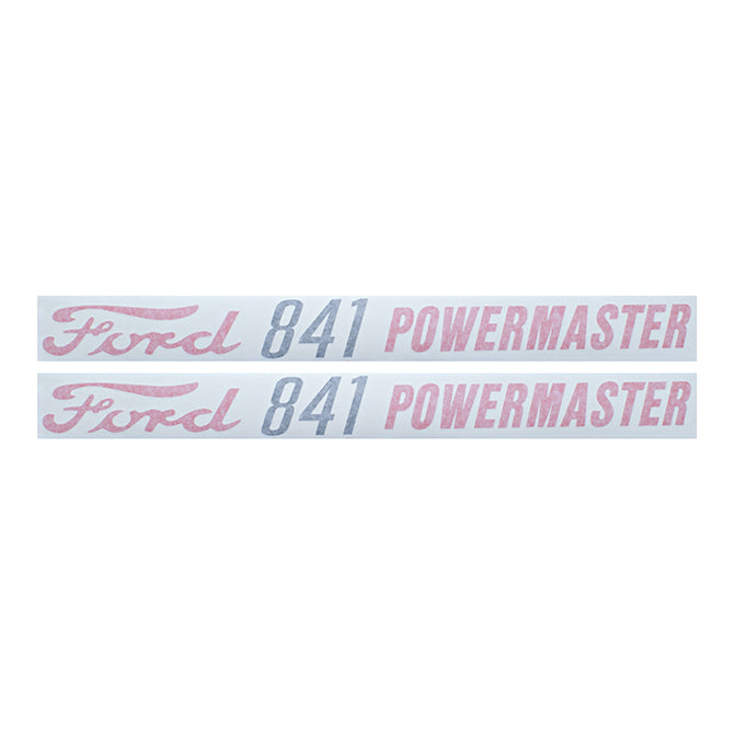 Decal Set for Ford 801 Ford 841 Powermaster | Quality Farm Supply