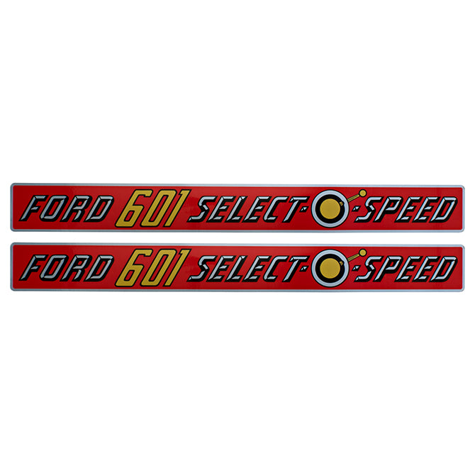 Decal Set for Ford 601 Select-O-Speed | Quality Farm Supply