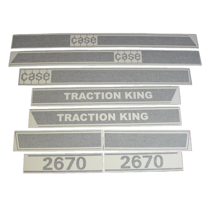 Decal Set for Case 2670 | Quality Farm Supply